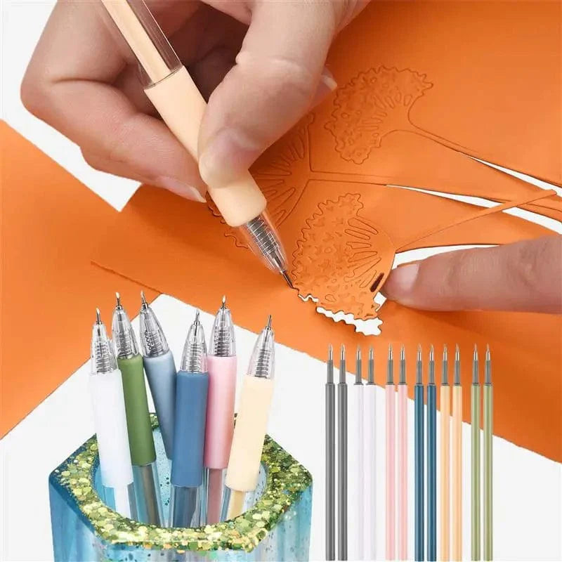 6+6 GRATUIT | CutCraft™ Stylo-Cutters Ultra-Précis – Lunérie