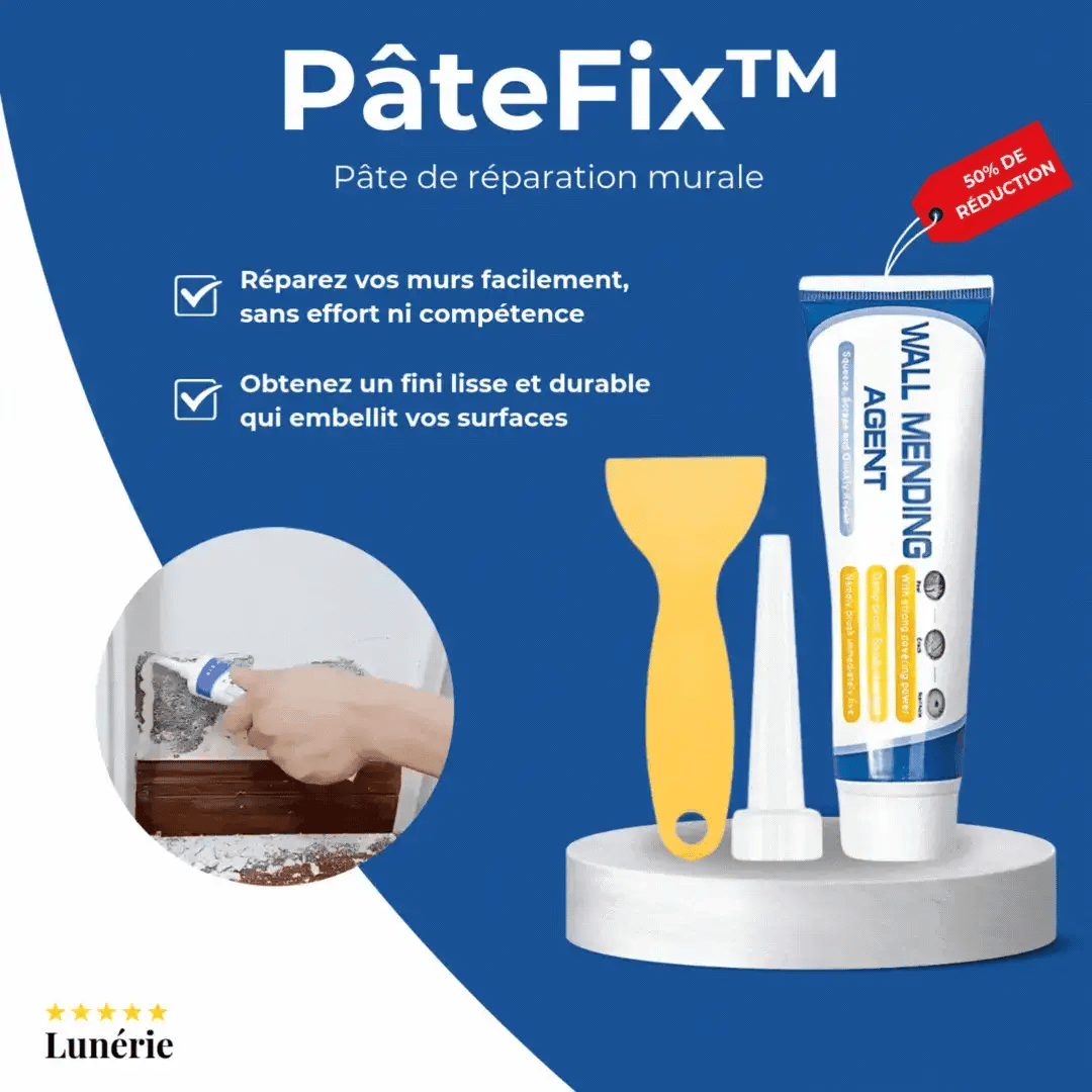 Dernier Jour -50% | PâteFix™ Pâte de réparation murale – Lunérie